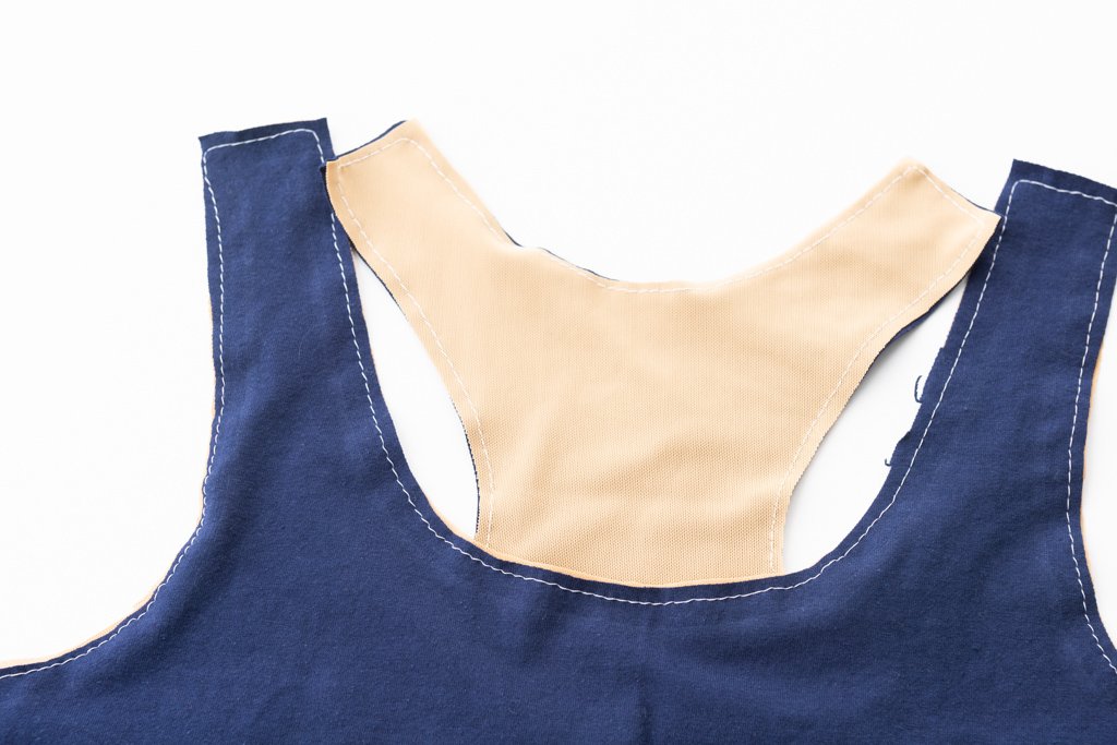 How to Line a Sports Bra - Sewing Novice